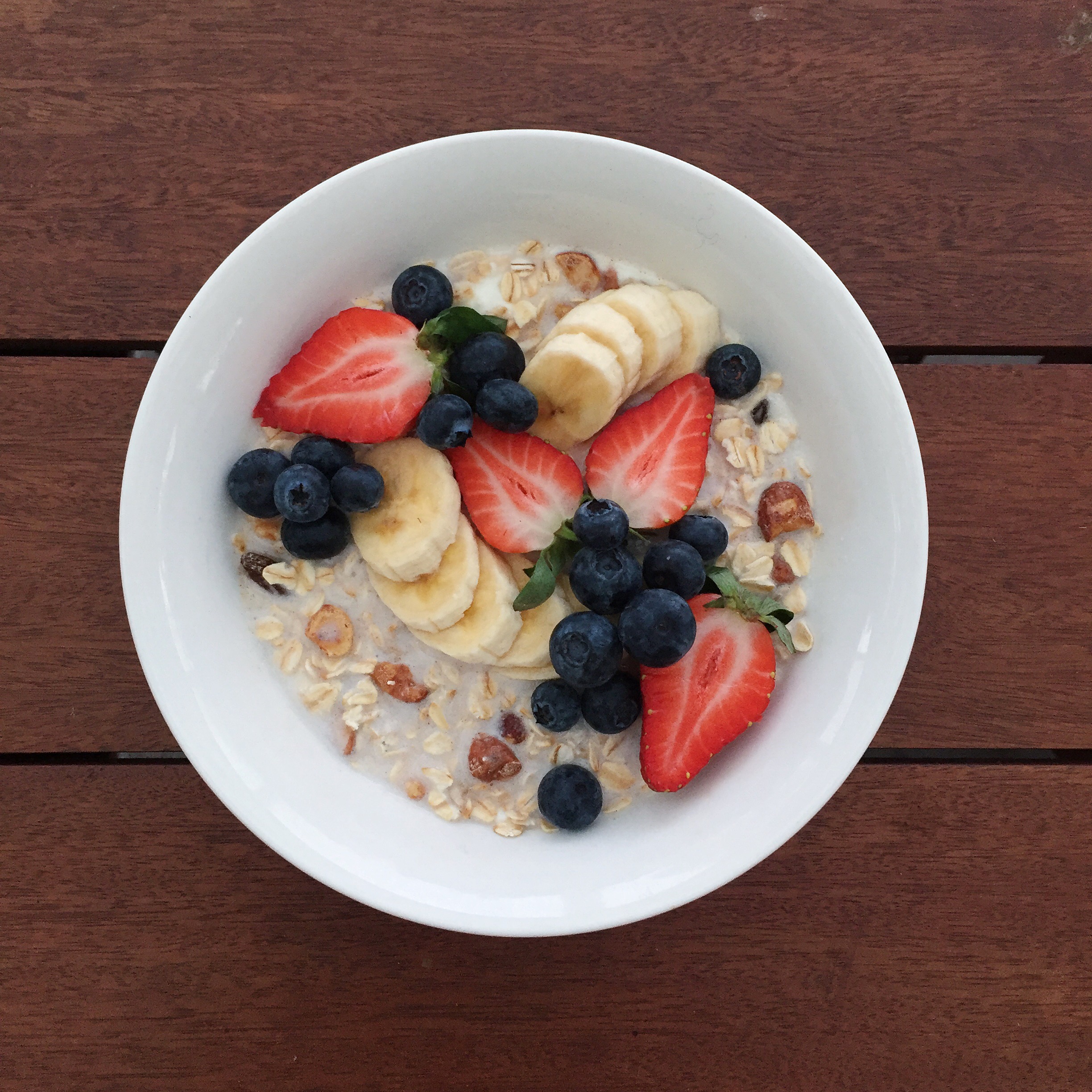 3 steps to building a healthy breakfast. – Broccoli & blueberries